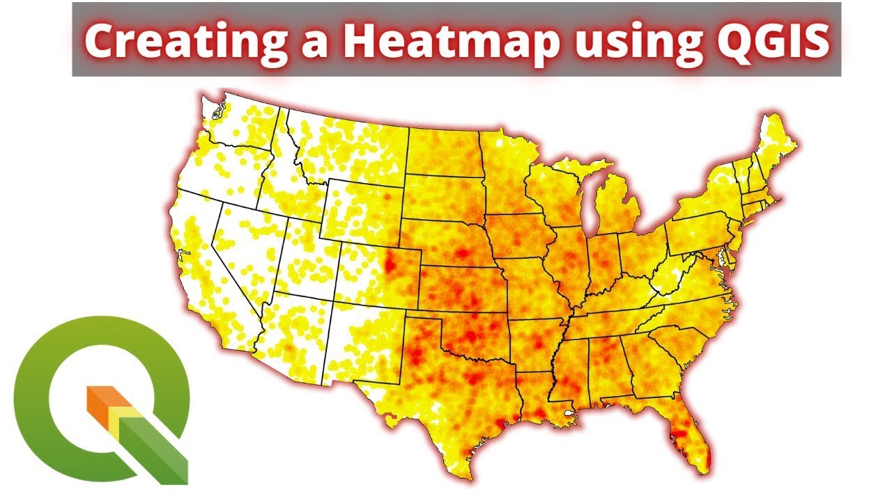 Creating a Heatmap in QGIS - Heatmap Tutorial