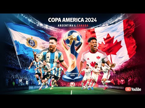 ARGENTINA vs CANADA I COPA AMERICA 2024 I SEMI FINAL FULL STREAMING I eFOOTBALL #hardgamer9