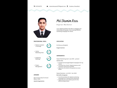 cv writting