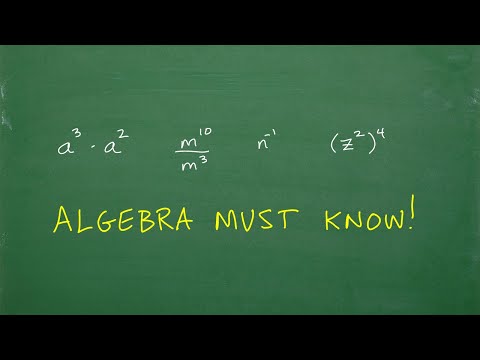 Let’s Practice Basic Algebra (Powers) – step by step