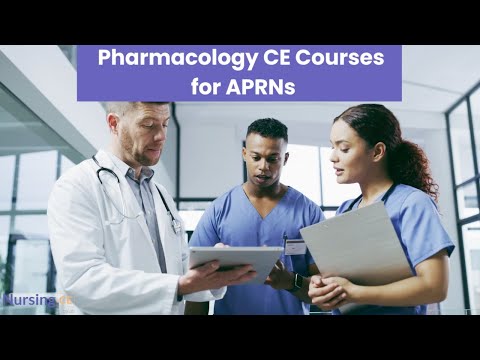Pharmacology CE Courses for APRNs