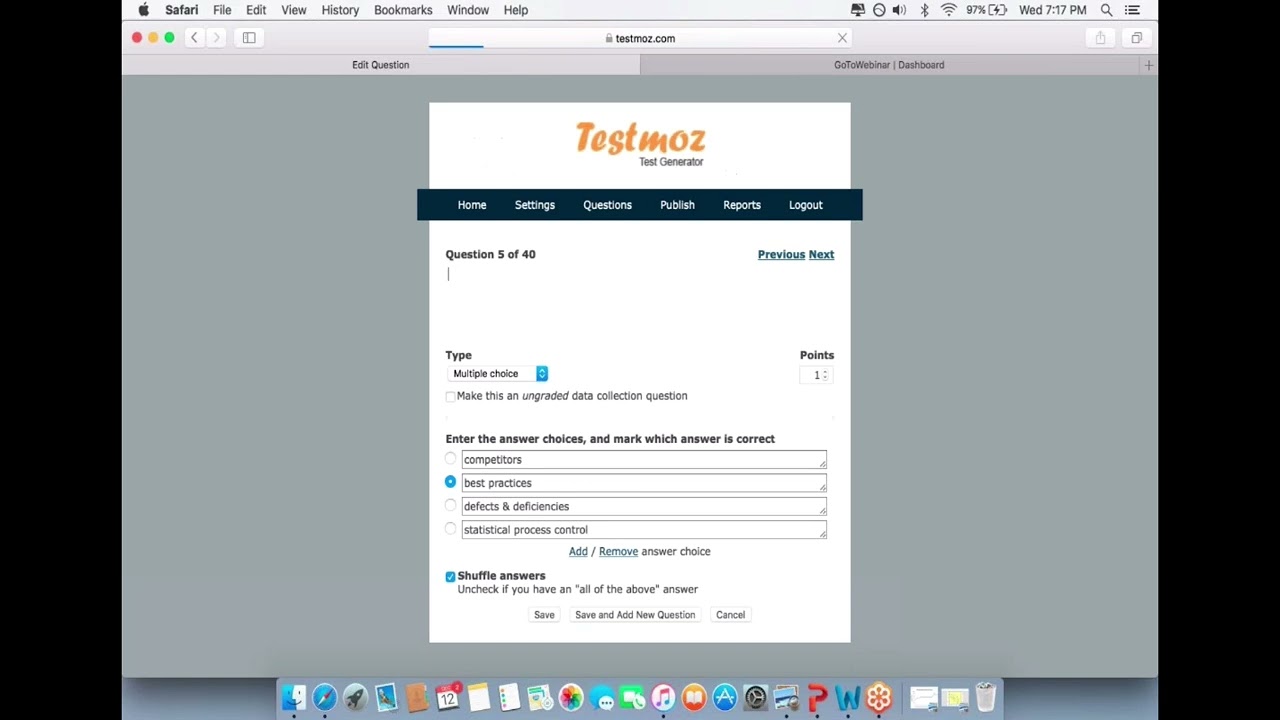 CPHQ Practice Quiz Tutorial