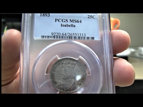 1893 Isabella MS64 - Commemorative Quarter - Columbian Exposition PCGS