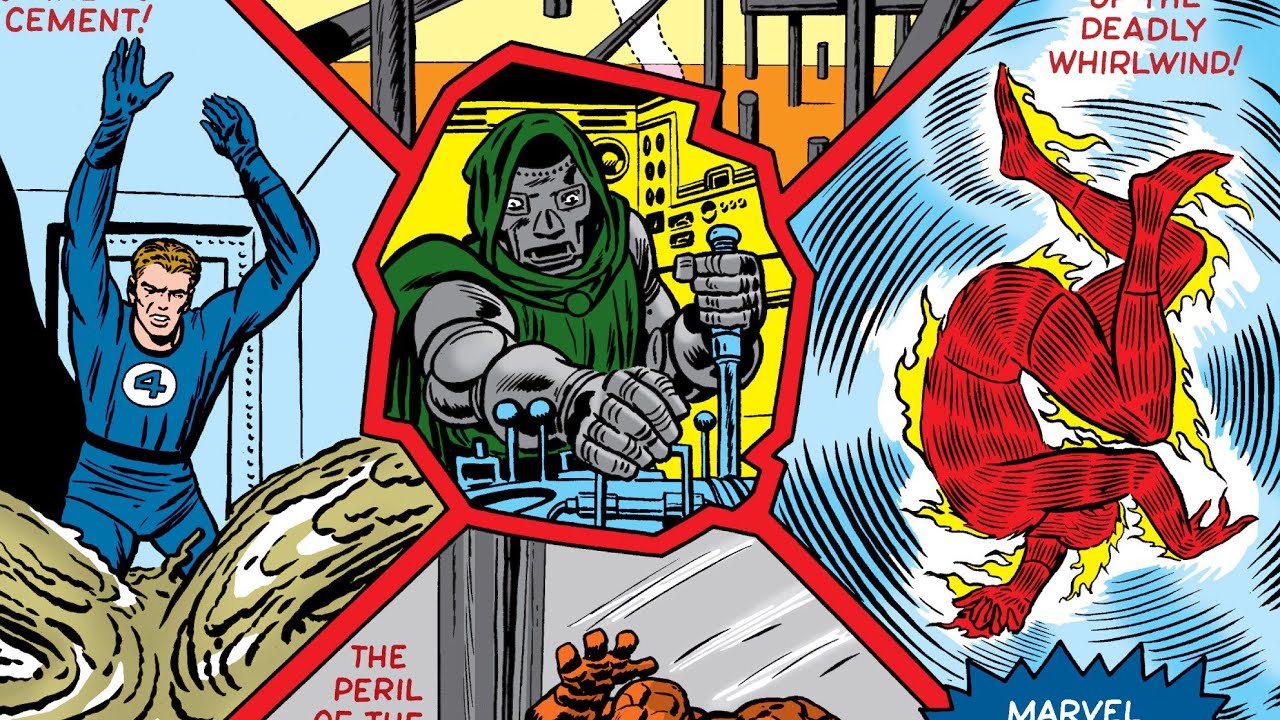 Fantastic Four #17 Comic Reading