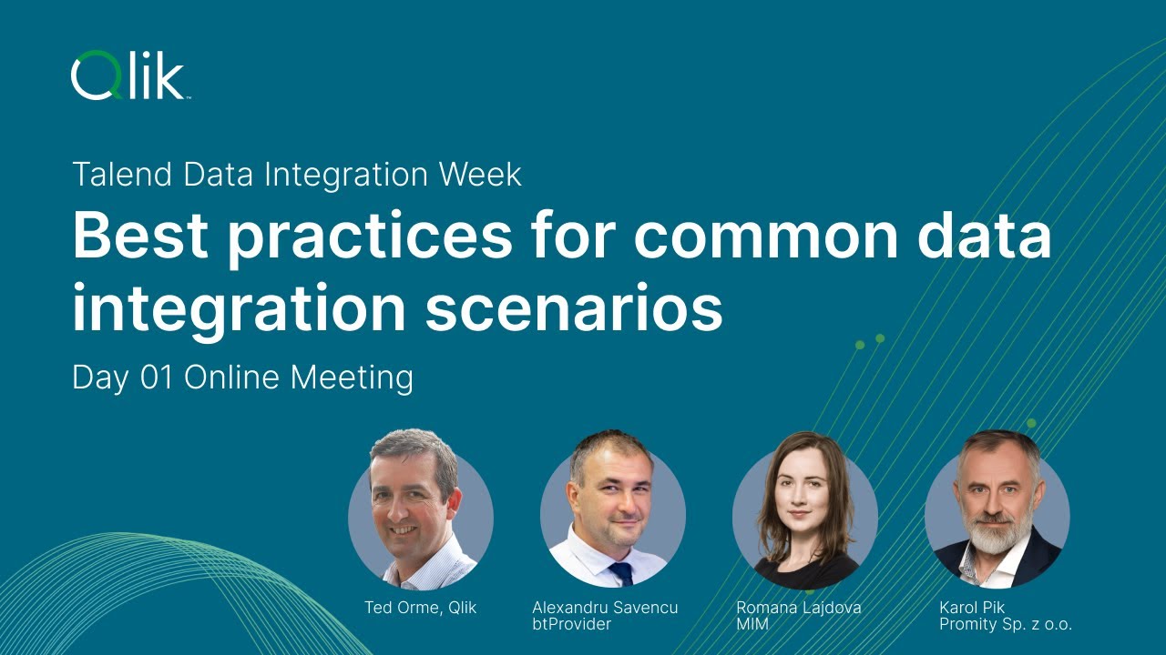 Data Integration Week: Day 1. Best practices for common data integration scenarios