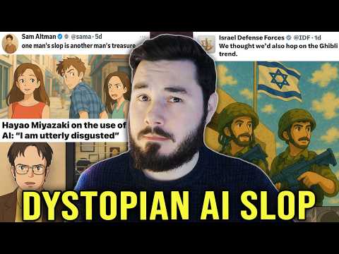We Need to Talk about DYSTOPIAN Studio Ghibli AI SLOP - and AI DESTROYING Art
