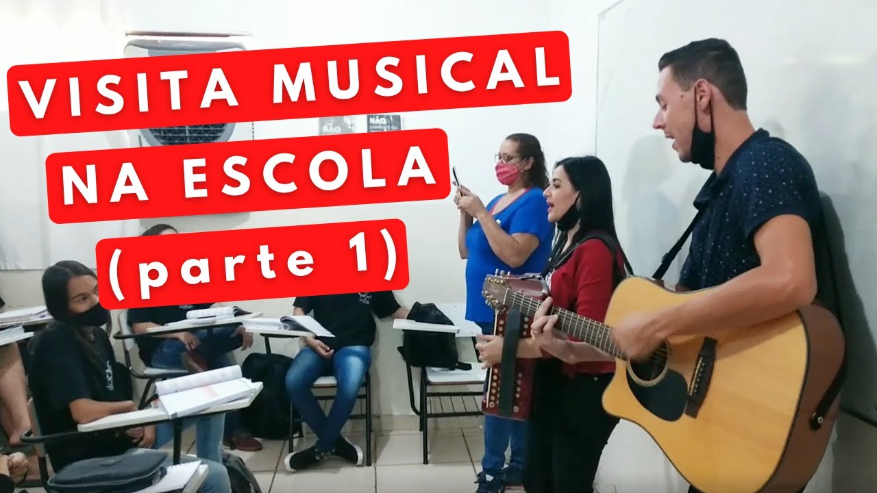 TOCANDO DE SURPRESA NAS SALAS DE AULA DA ESCOLA ALCEU VIANA - VEJA A REAÇÃO DOS ALUNOS!