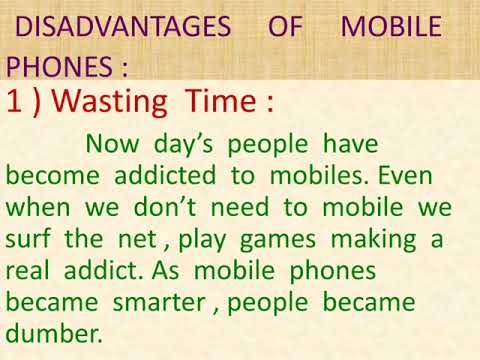 Essay On Mobile Phones in English // Essay Writing On Smart Phones by Lahari