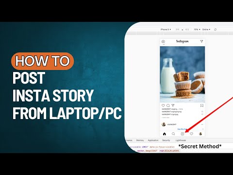 How to Post IG Story from Laptop and PC [VERY EASY TRICK]