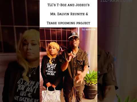 T-Boz of TLC Reunites with Mr. Dalvin of Jodeci to Tease Upcoming Project June 2024 | TLC-ARMY.COM
