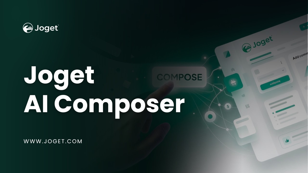 Introducing Joget AI Composer: Beyond Low-Code to AI-Driven Composition