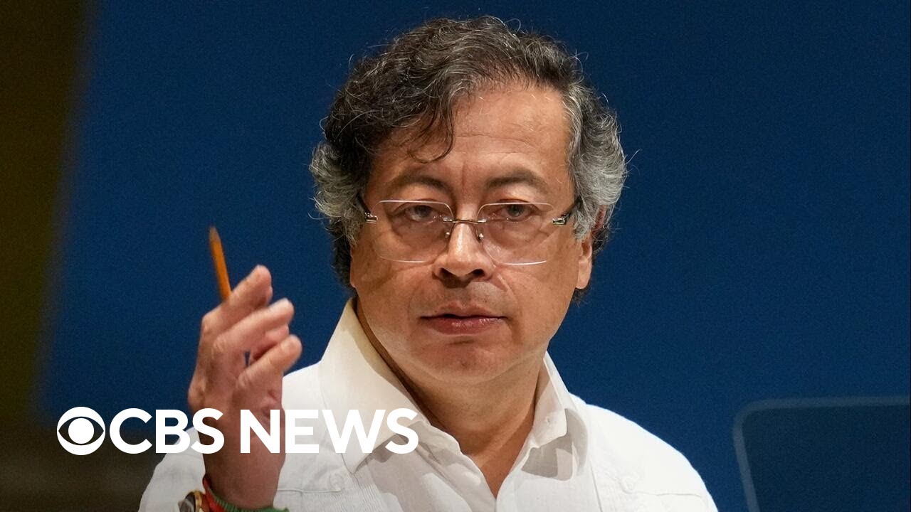 U.S. sanctions Colombian President Gustavo Petro