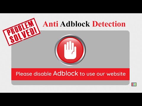 How to Bypass Adblock Detection or Disable Adblocker 100 % Working