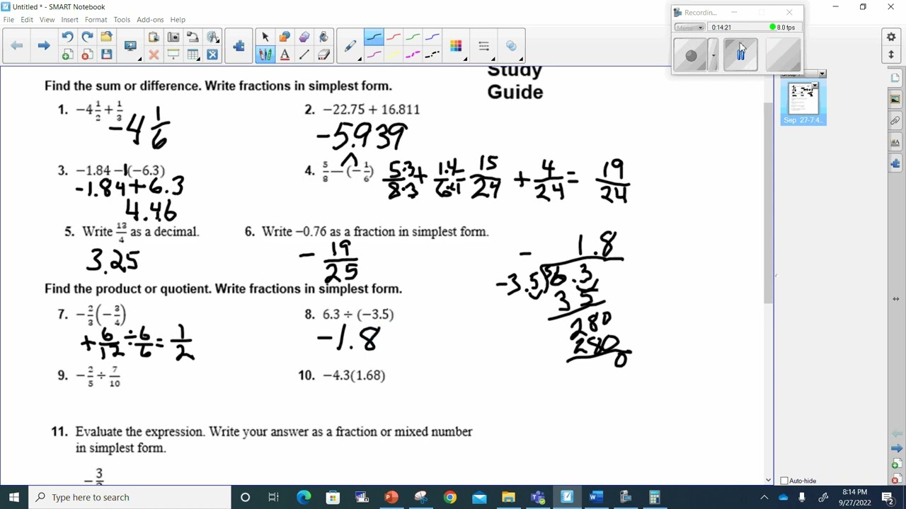 video for chapter 2 test study guide