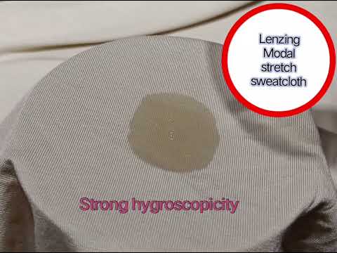 Len zing Modal ELASTIC Jersey 94% Modal 6% Spandex weight 170g width 155cm