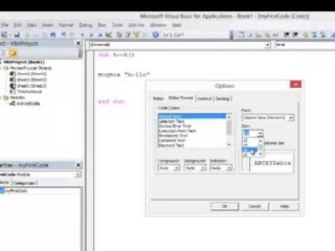 Learn 1 Introduction to Programming with VBA The Integrated Development Environment - Mind Luster