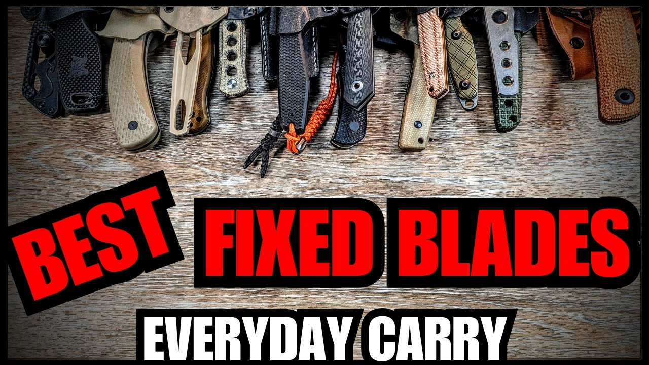 TOP 15 BEST EDC FIXED BLADES GOING INTO 2026
