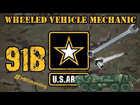 91B Wheeled Vehicle Mechanic