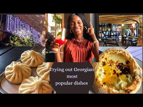 FIRST TIME TRYING OUT GEORGIAN MOST POPULAR DISHES💃🏼💃🏼