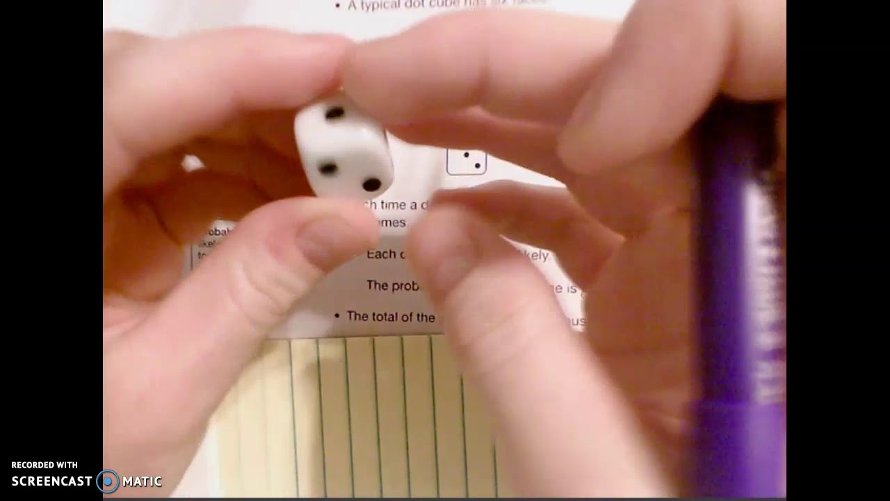 Performing Probability Experiments, Part 1