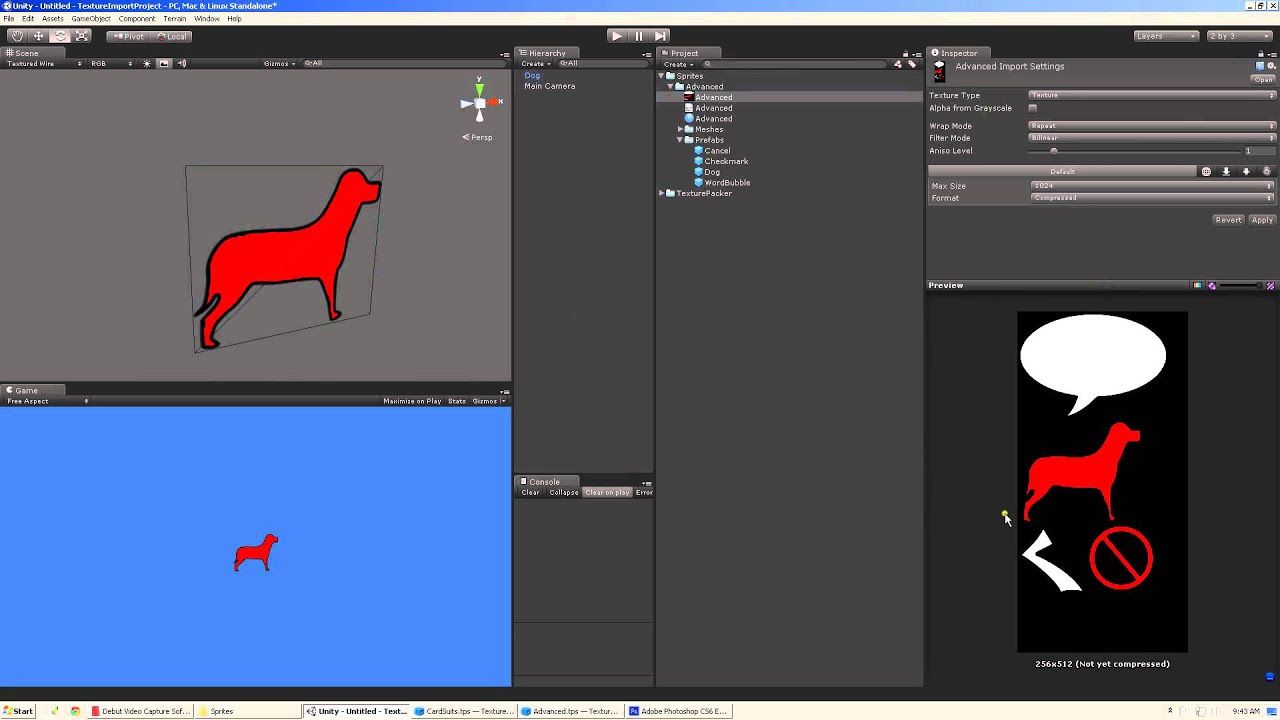 Unity3D - Texture Packer Importer Tutorial