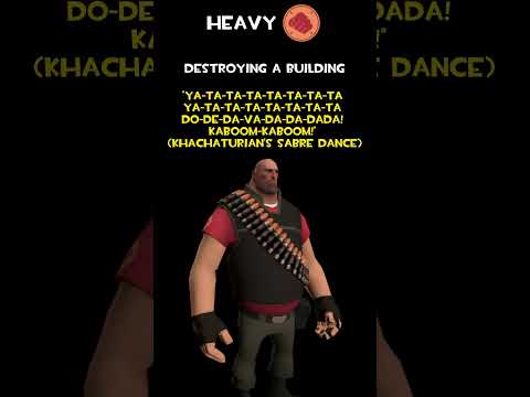 Heavy | Destroying A Building | Heavy Voice Lines