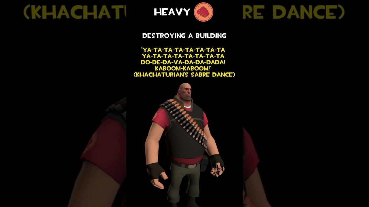 Heavy | Destroying A Building | Heavy Voice Lines