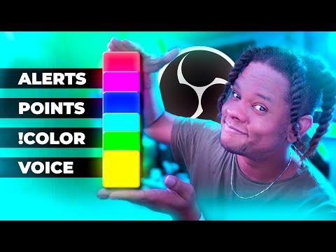 DYNAMIC COLOR CHANGE in OBS Studio - Tutorial w/ Streamer.bot & Twitch