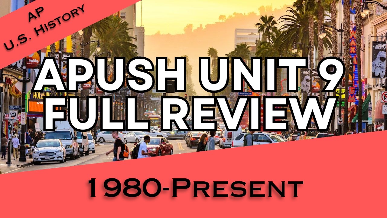 APUSH Unit 9 REVIEW (Period 9: 1980-Present)