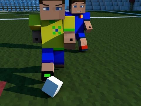 Realistic football/soccer in minecraft (one command block) Minecraft ...