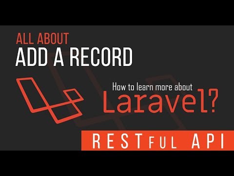 Learn Add a Record RESTful API with Laravel 03 - Mind Luster