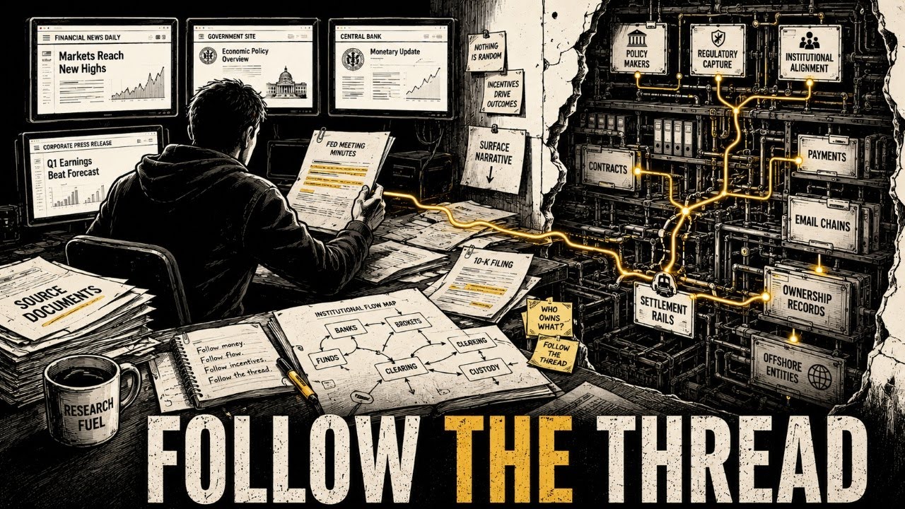 You're Watching the Surface | I Follow the Infrastructure