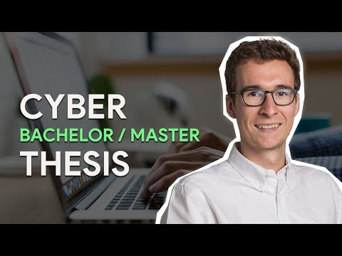 Cyber Bachelor & Masterthesis Topics /// Guest: Dr. Daniel Woods.