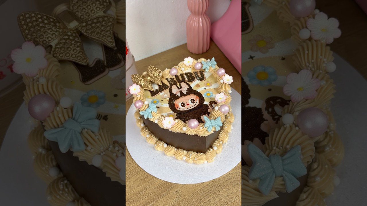 Re-create this cake for a Labubu Lover with our 8-inch Frost Form Kit & an edible image!