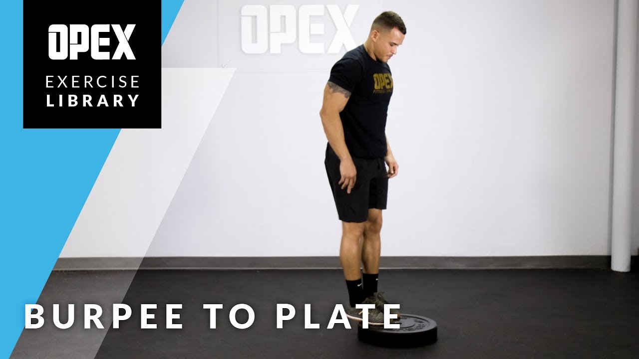 Burpee to Plate - OPEX Exercise Library