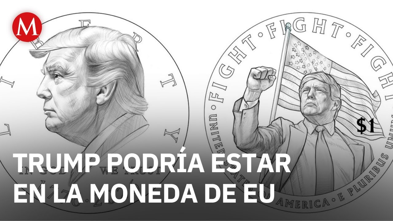 The Treasury Department is considering minting coins with Trump's face.