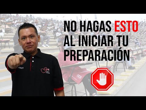 No hagas esto al iniciar tu preparación ❌????