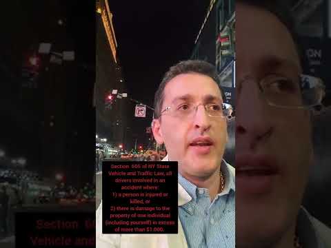 Reporting your Car Accident to DMV NY Motorist Accident Report #personalinjury #lawyer #pennstation