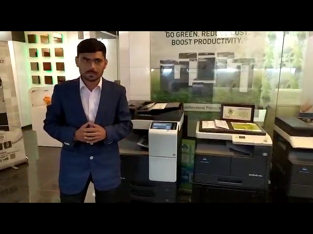 Photocopier Machine - Konica Minolta Colour Machine 12 X 18 , 300 GSM ...