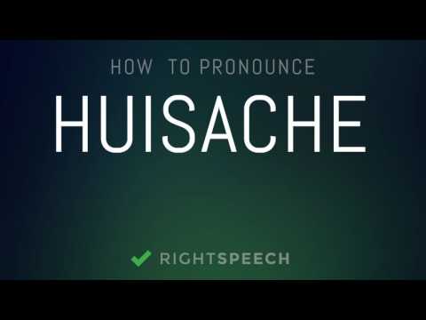 Huisache - How to pronounce Huisache