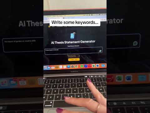 AskYourPDF Thesis Generator at a glance!