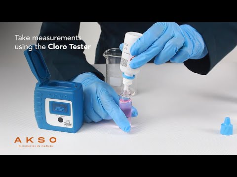 Do you know how to take measurements with the AK40 Chlorine Tester?