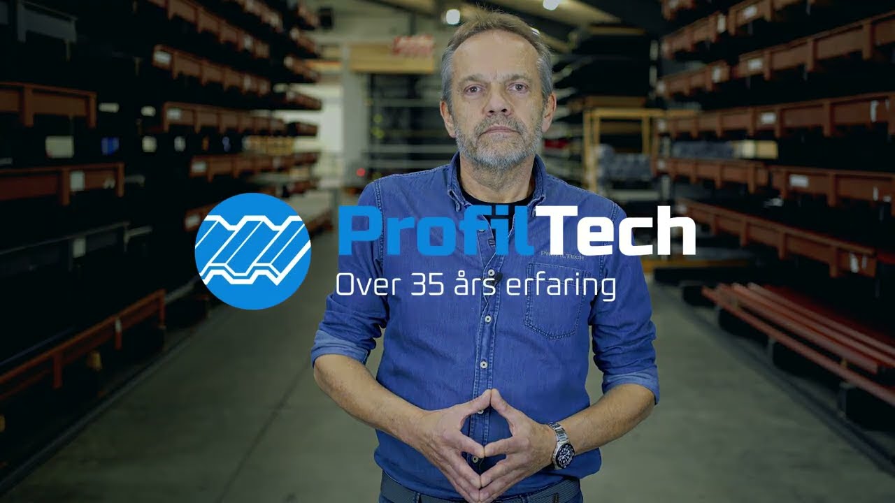 Profiltech - Ståltagplader til tag og væg