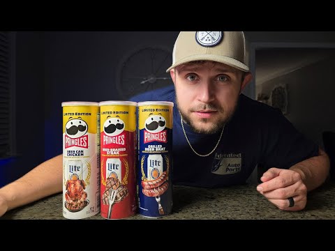 Pringles + Miller Lite: Taste Testing All 3 NEW Flavors