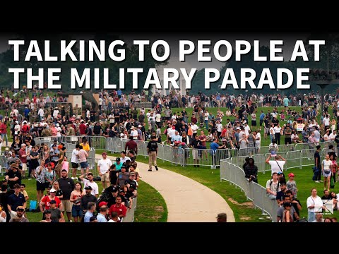 'I'm just here for the vibes:' Talking to attendees at the Army's birthday celebration in Washington