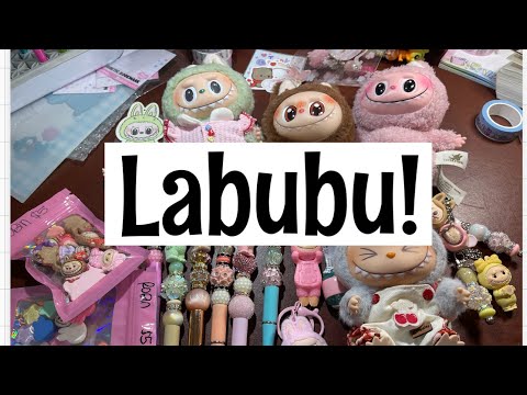 NEW Labubu stickers | Custom Pen | My Labubu Collection
