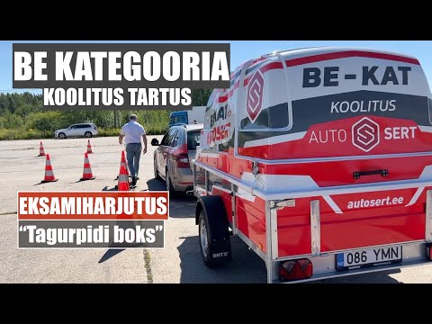 BE-KATEGOORIA KOOLITUS TARTUS. "Tagurpidi boks". Eksamiharjutus.
