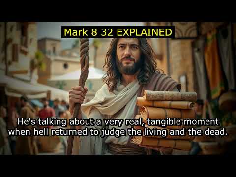 Mark 8:32 Explained - Understanding Peter's Rebuke and Jesus' Response
