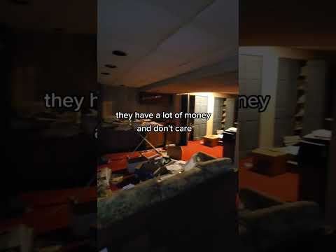 why does this abandoned mansion have power on?