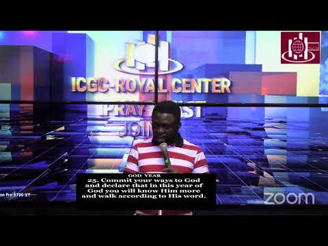 ICGC - ROYAL CENTER 40 DAYS OF POWER EVENING PRAYER: DAY 27 JUL.16TH 2024